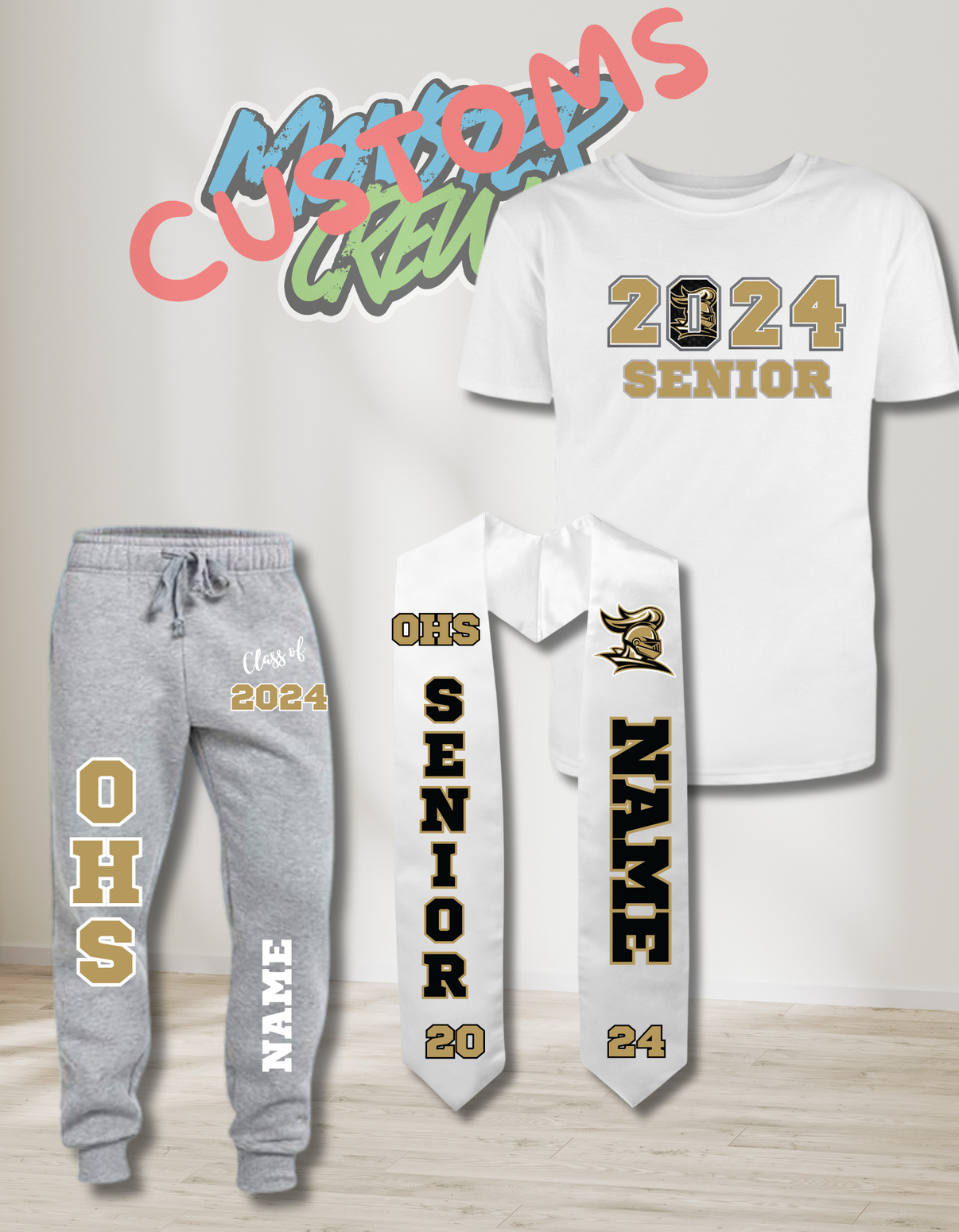 GRADUATION OUTFIT ITEMS – Monster Crew Customs